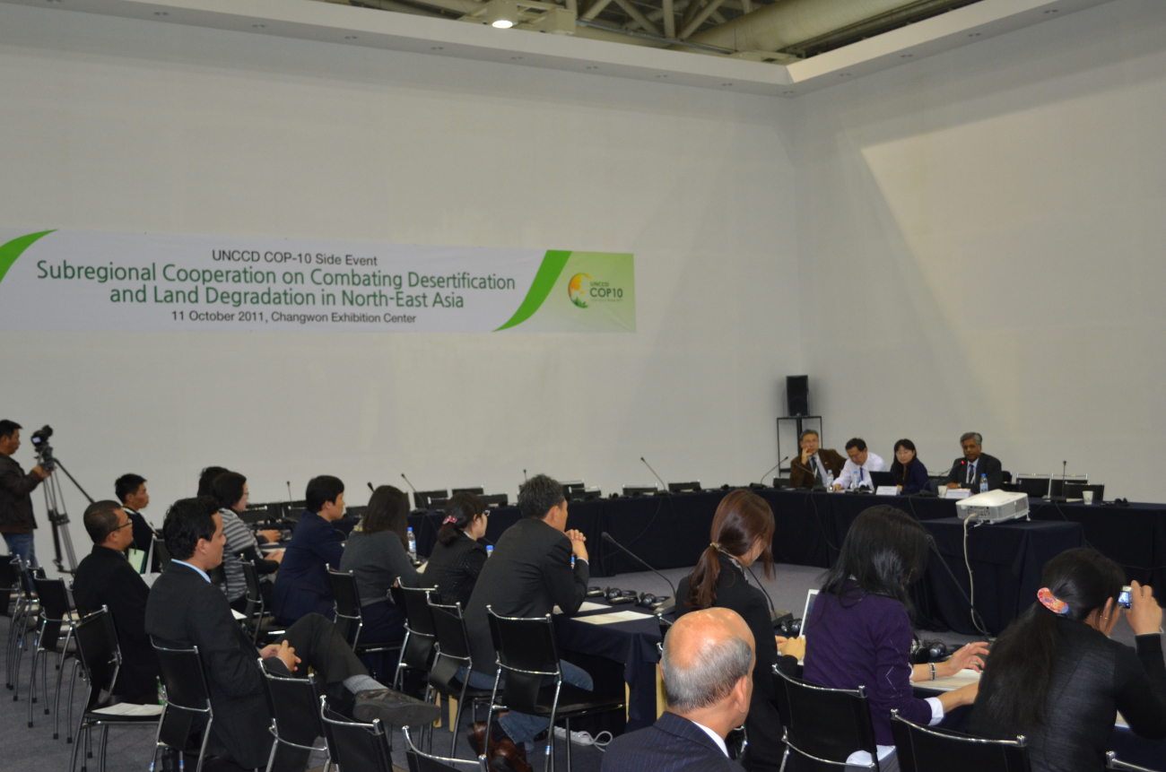 UNCCD COP-10 Side Event: Subregional Cooperation on Combating ...