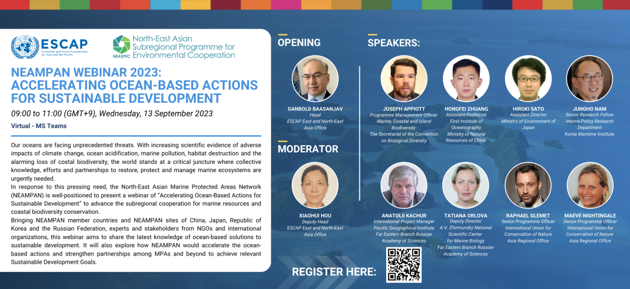 NEAMPAN Webinar 2023: Accelerating Ocean-Based Actions for Sustainable ...